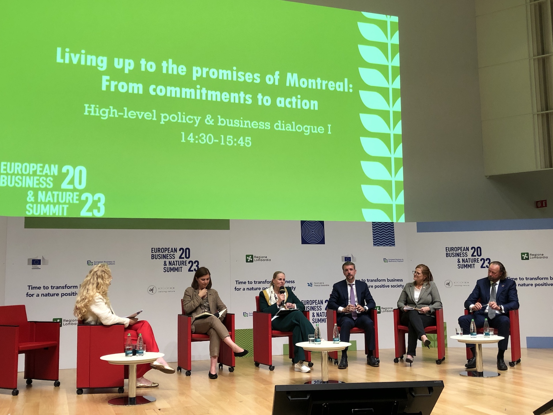 Al via l'European Business & Nature Summit 2023